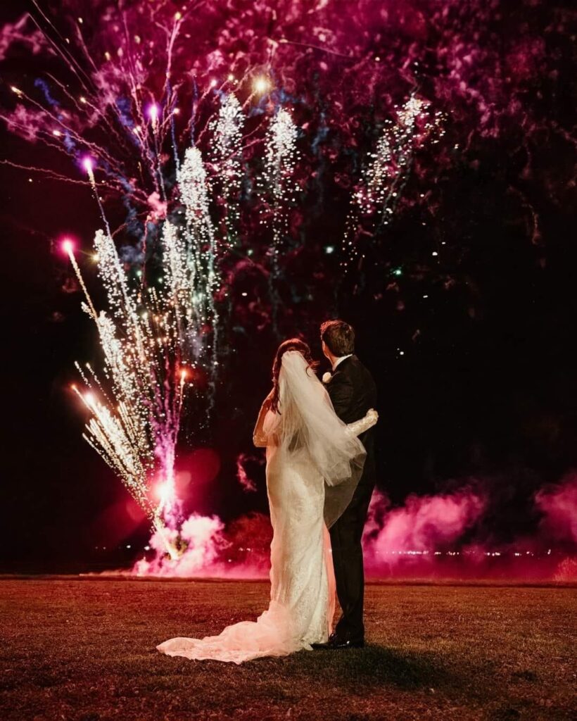 Wedding Fireworks - Precision Fireworks, LLC